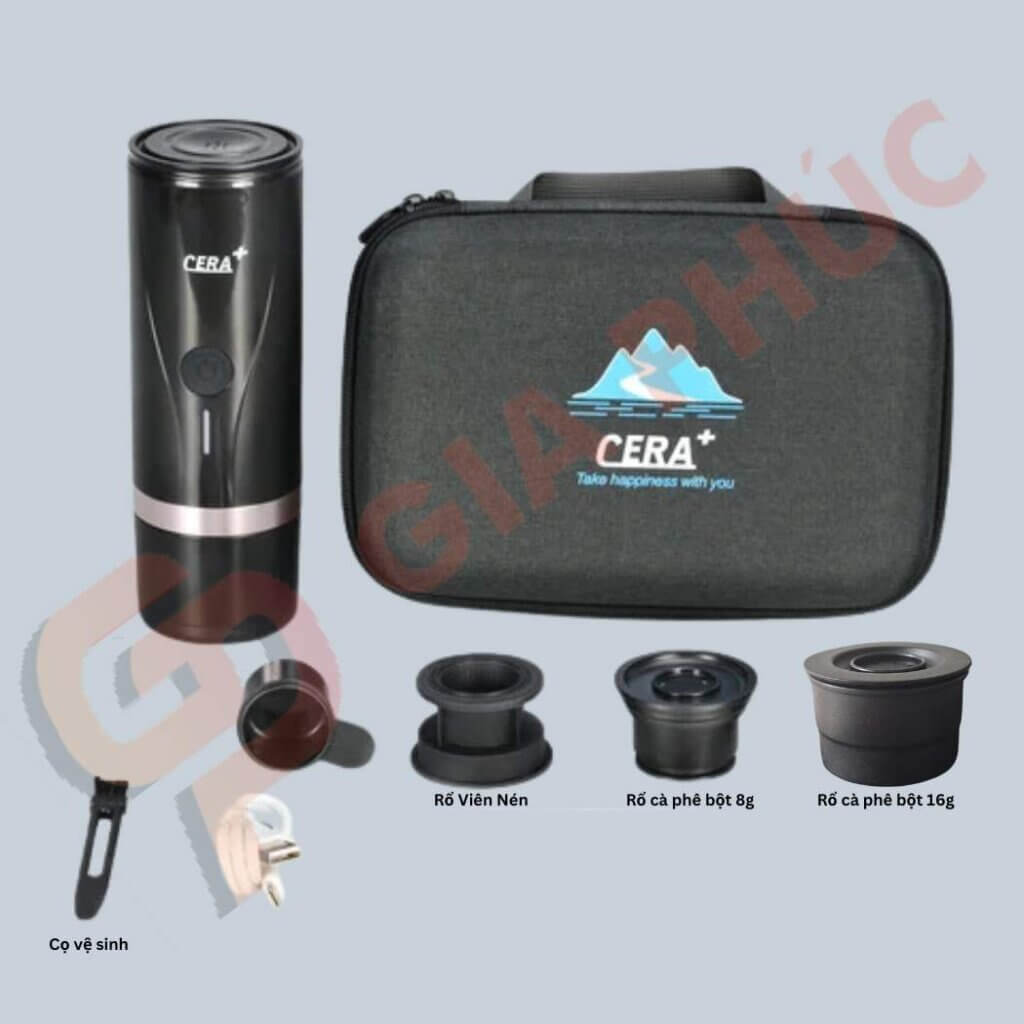 Máy pha cafe tự động Mini Cera PCM01 - THIẾT BỊ GIA PHÚC