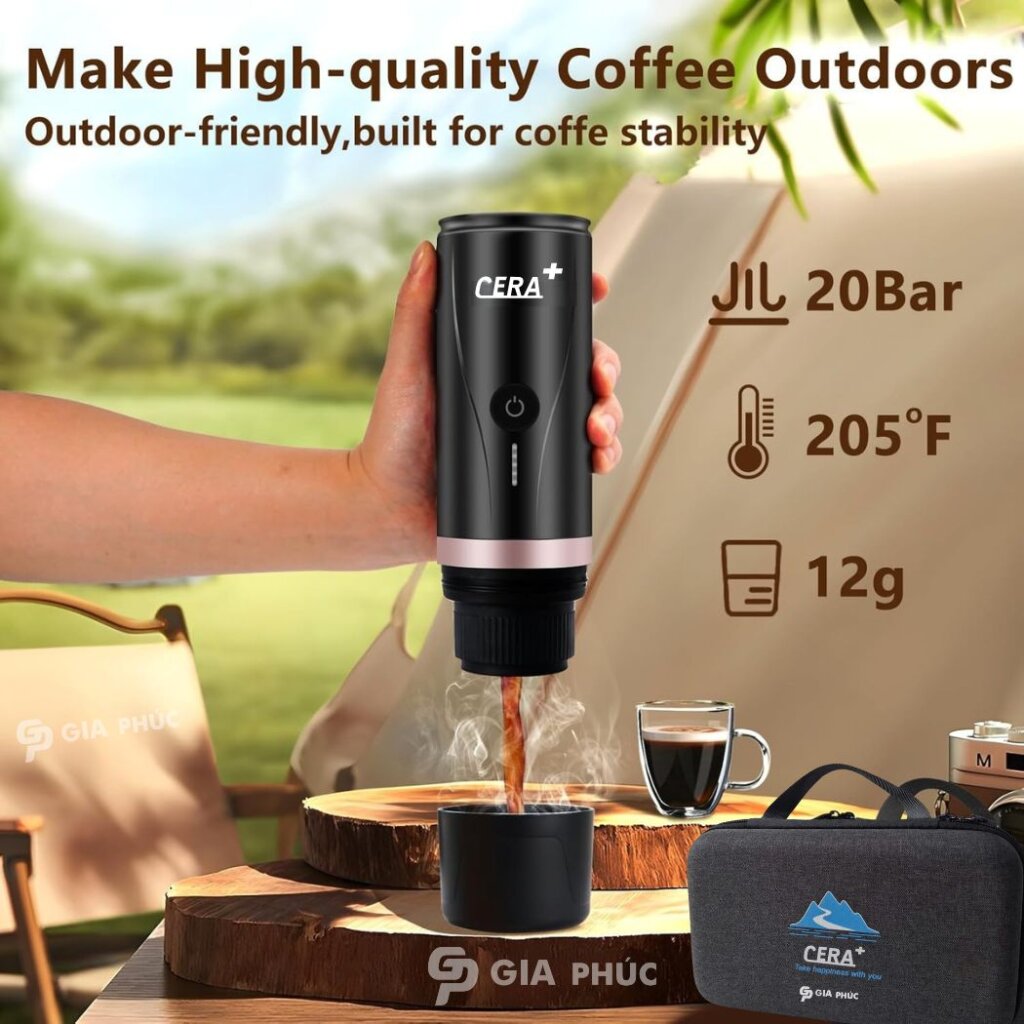 Máy pha cafe tự động Mini Cera PCM03 - THIẾT BỊ GIA PHÚC