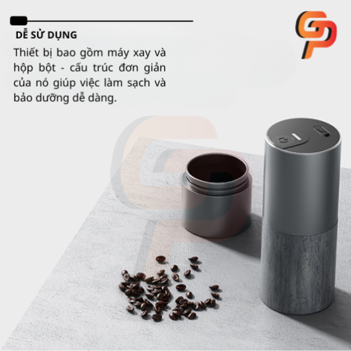 Máy xay cà phê tự động Mini Cera CGE01 - THIẾT BỊ GIA PHÚC